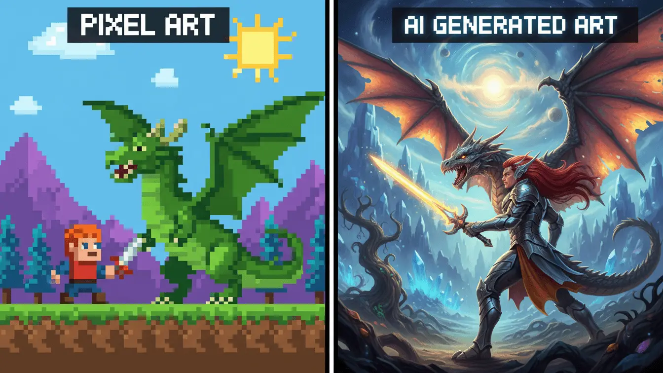 Why Pixelated Retro Art Is Making a Comeback in 2026 — AI Free Forever