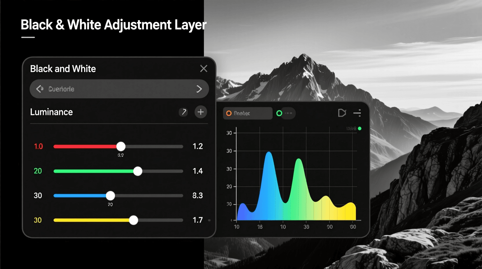 5 ways to Make a Monochromatic Image in Photoshop — AI Free Forever
