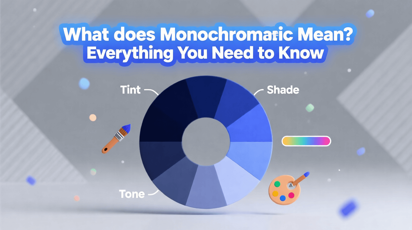 What Does Monochromatic Mean? Everything you need to know. — AI Free ...