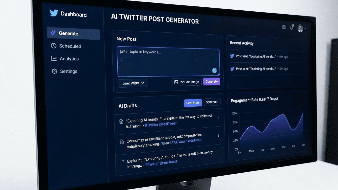 20 Best AI Twitter Post Generators for Viral Content in 2026 — AI Free ...