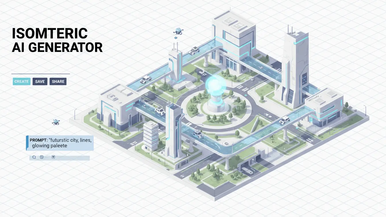 Types of isometric images and to generate them with AI — AI Free Forever