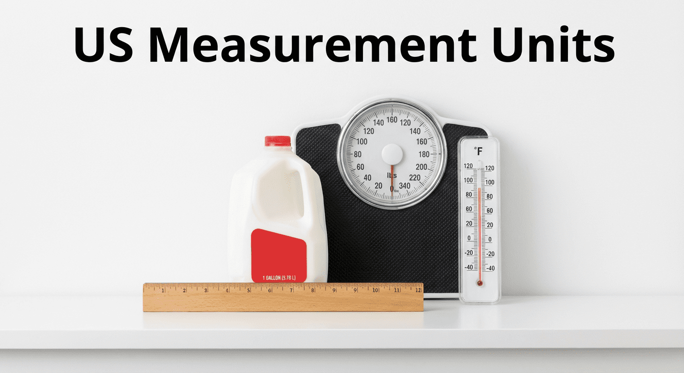 US Measurement Units - Convert Inches, Pounds, Gallons and More Free