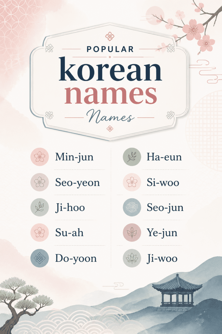 65 Korean Names With Hanja Meanings and Origins — AI Free Forever